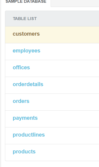 Solved Table of Customers: 1- Write a SQL statement that | Chegg.com