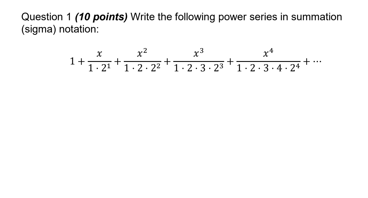 Solved Question 1 (10 points) Write the following power | Chegg.com