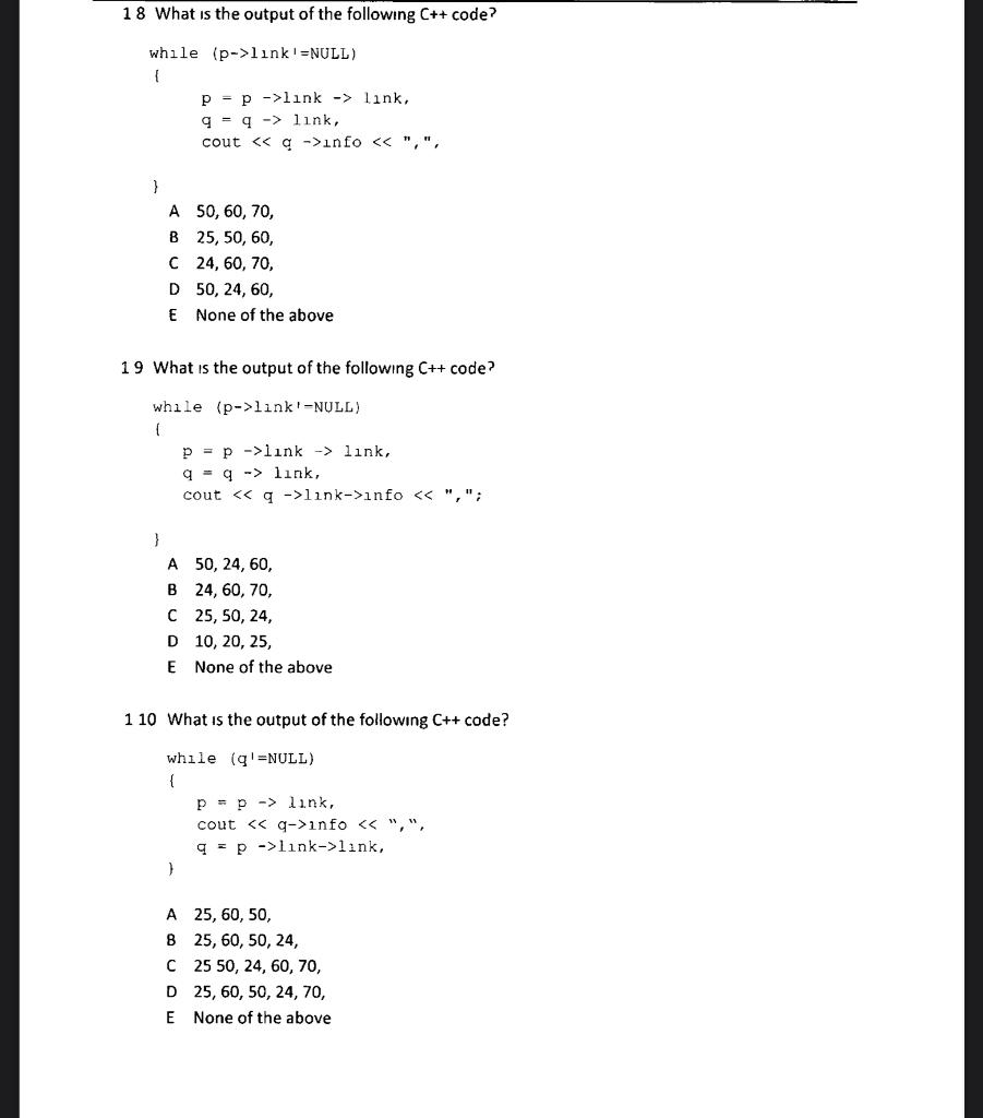 Solved Appendix A Struct Node Type Int Info Node Type 2822