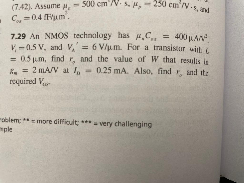 Solved (7.42). Assume μn=500 cm2/V⋅s,μp=250 cm2/V⋅s, and | Chegg.com