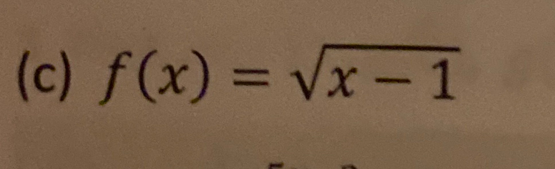 Solved (c) f(x)=5x-3/2x+1 ﻿find the inverse | Chegg.com