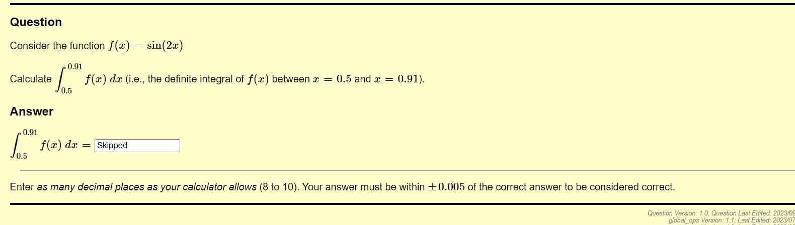 Solved Consider the function f(x)=sin(2x) Calculate | Chegg.com
