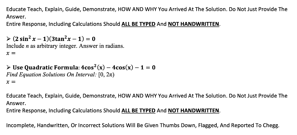 Solved Educate Teach, Explain, Guide, Demonstrate, HOW AND | Chegg.com
