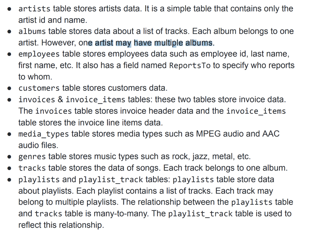 Solved (10 points) Find the list of artists that record at | Chegg.com
