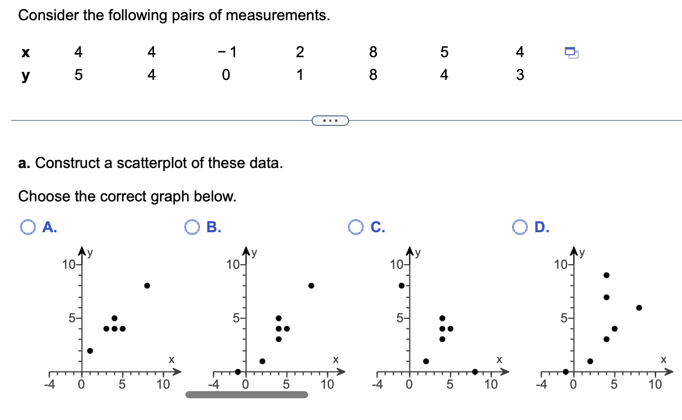Solved Consider the following pairs of measurements. a. | Chegg.com