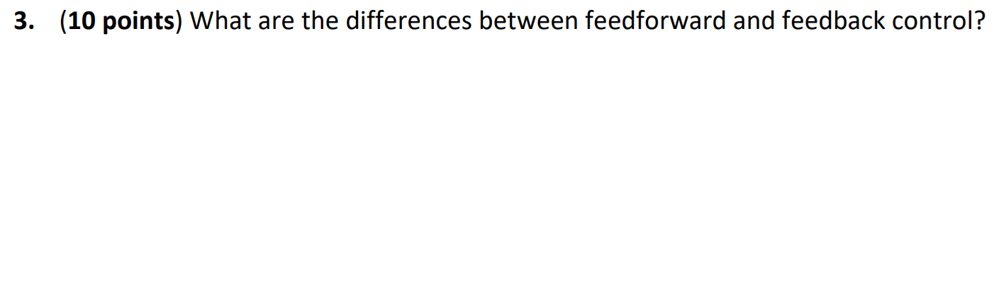 Solved 3. (10 points) What are the differences between | Chegg.com