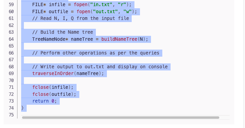 Solved Output Specification: You have to write all the | Chegg.com