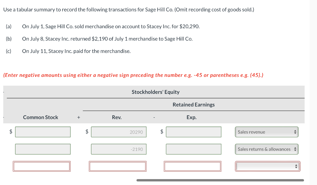 Solved Use a tabular summary to record the following | Chegg.com