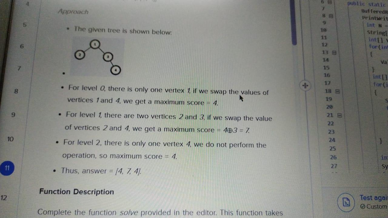 Solved You are given a tree consisting of N vertices given | Chegg.com
