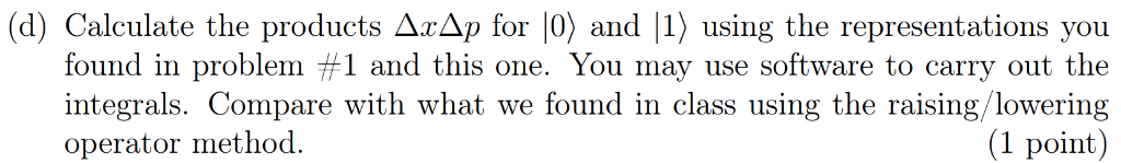 Solved Momentum representation of the harmonic oscillator | Chegg.com