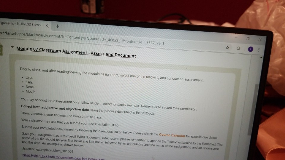 ignments-NUR2092 Section X+ | Chegg.com