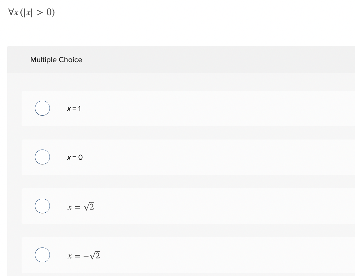 Solved Find a counterexample, to the given | Chegg.com