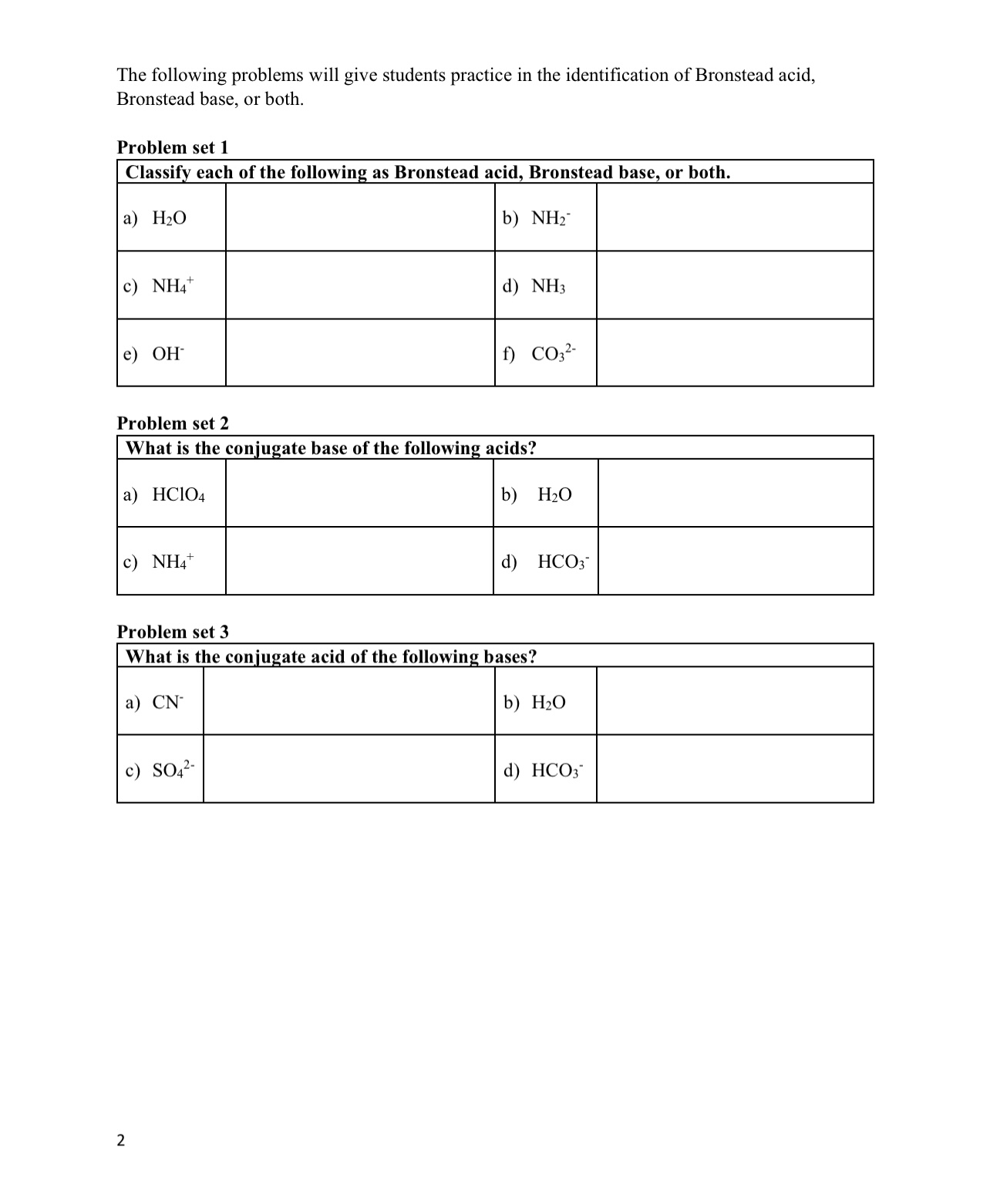 Solved The following problems will give students practice in | Chegg.com
