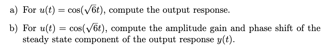 Solved Consider a linear first order system of the form | Chegg.com