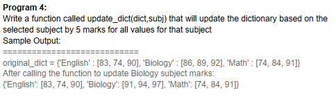 Solved code in python (pycharm) Important note: you must | Chegg.com