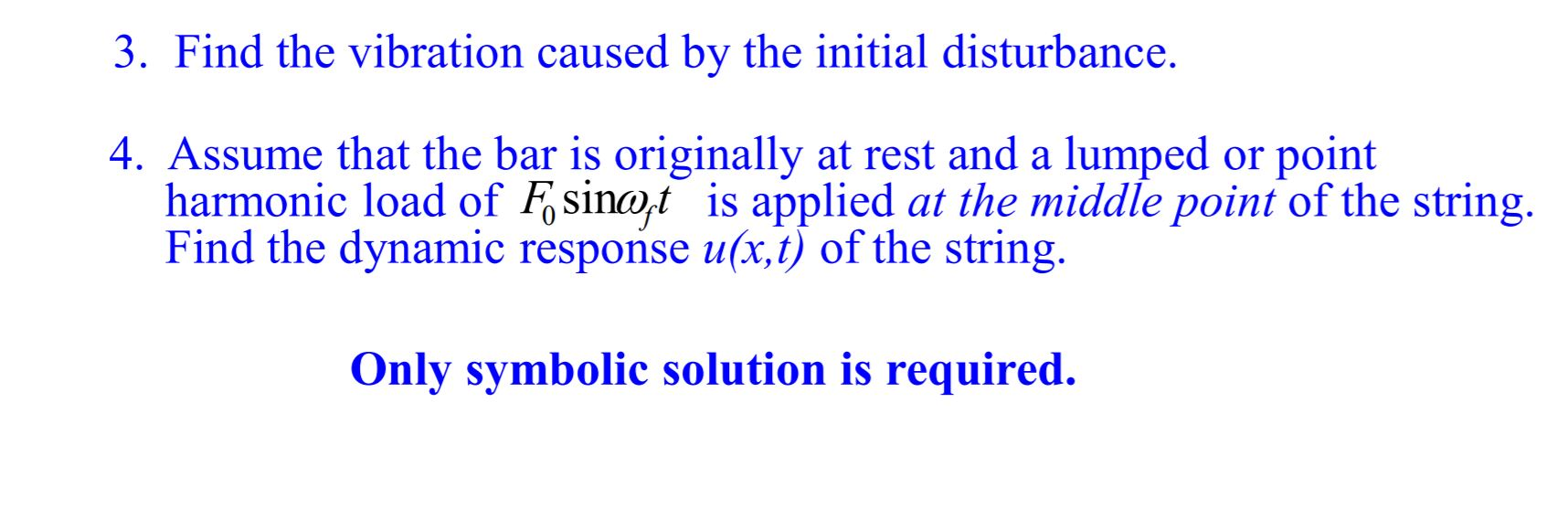 A string of length L and mass per unit length p is | Chegg.com
