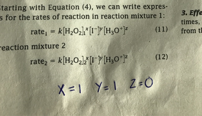 Solved Using Equations (9) and (11), calculate the specific | Chegg.com