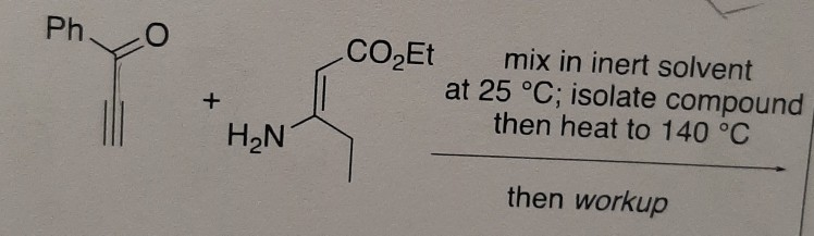 Solved Pho CO2Et mix in inert solvent at 25 °C; isolate | Chegg.com