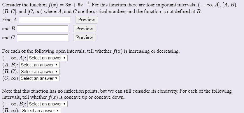Solved Consider the function f(x) = 3x + 6x - 7. For this | Chegg.com