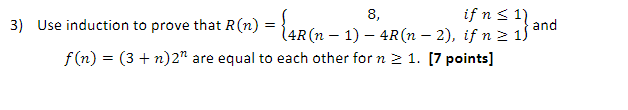 Solved Use induction to prove that | Chegg.com