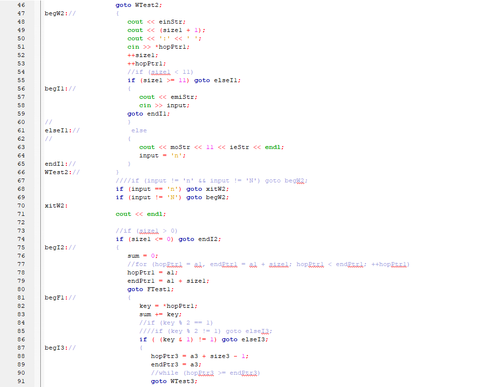 Solved You are to translate into MIPS assembly language | Chegg.com