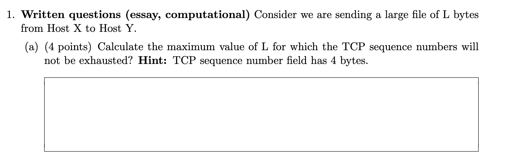 Solved Written questions (essay, computational) Consider we | Chegg.com
