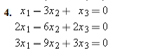 Solved In Exercises 1-6, ﻿find a basis for the solution | Chegg.com