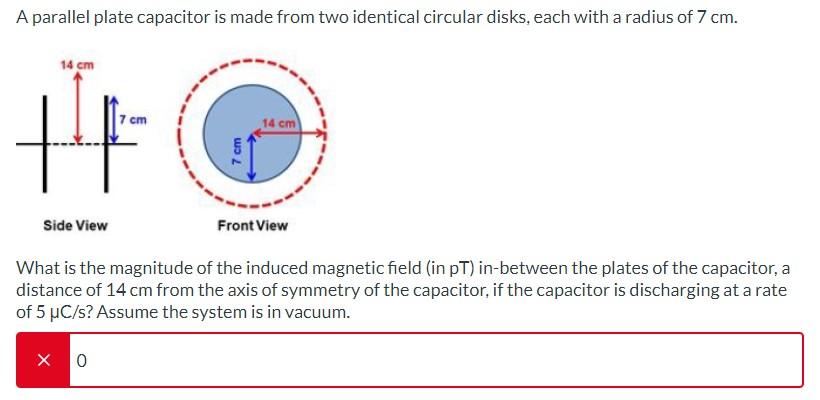 Solved A parallel plate capacitor is made from two identical | Chegg.com