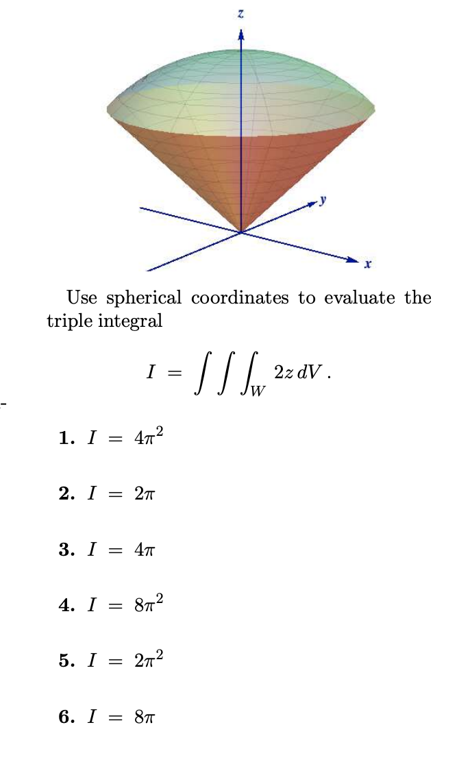 Solved 008 10.0 points The solid W consists of all points | Chegg.com