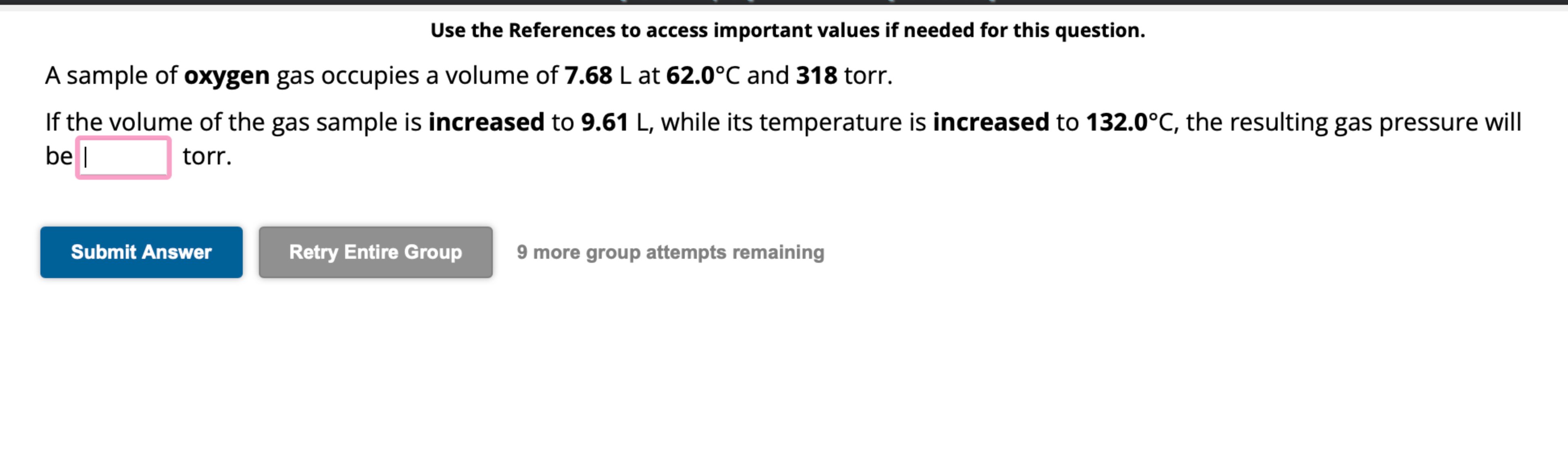 Solved Use the References to access important values if | Chegg.com