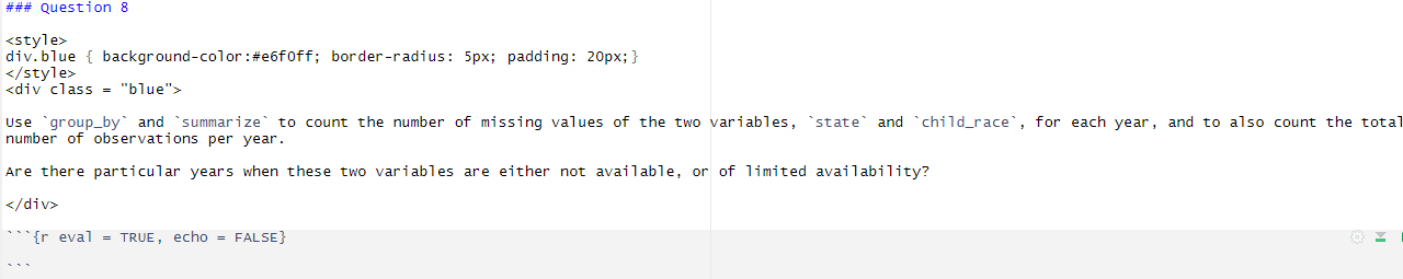 Question 7 div.blue { | Chegg.com