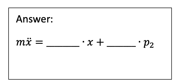 Problem 6 (25 Points): Modeling of a Mixed System | Chegg.com