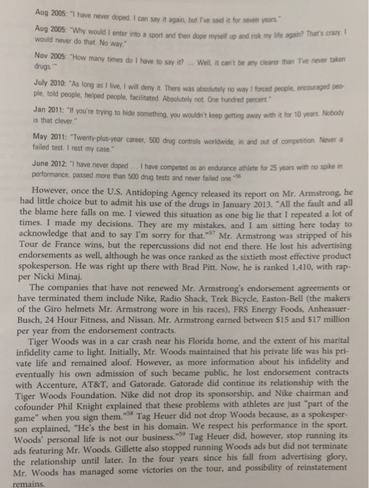 Solved Case 2.8 On Saying One Thing and Doing Another Public | Chegg.com