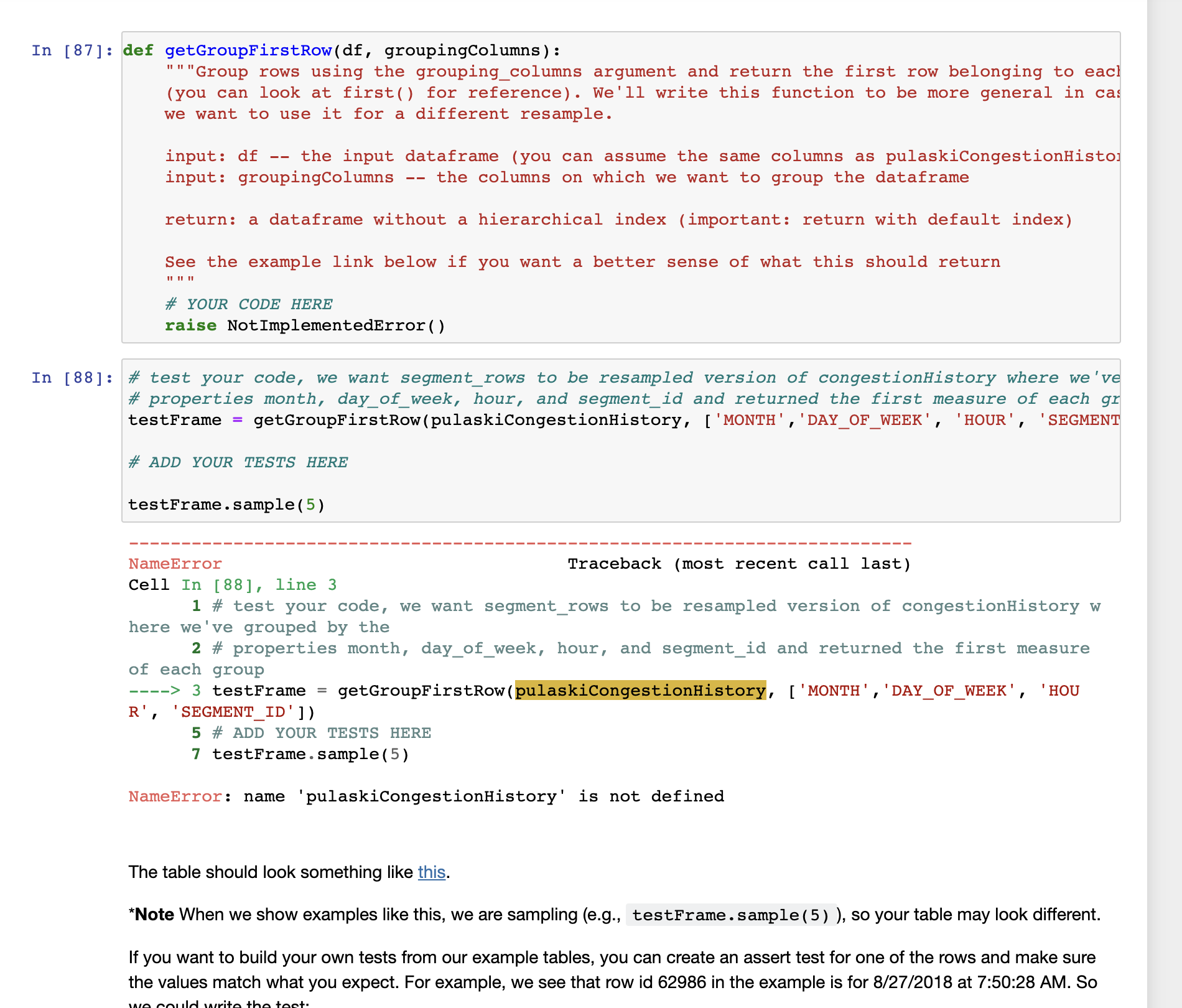 Solved \# let's generate the visualization def | Chegg.com