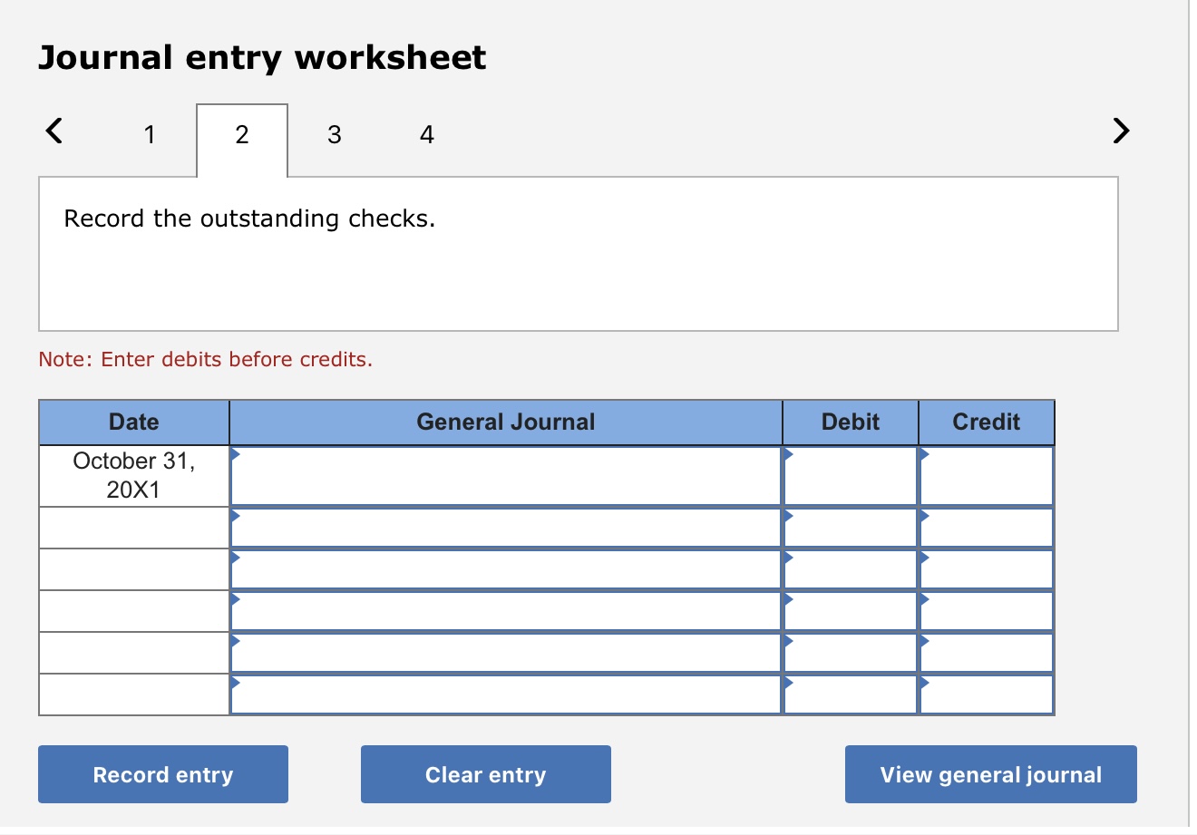 Solved Journal entry worksheet Note: Enter debits before | Chegg.com