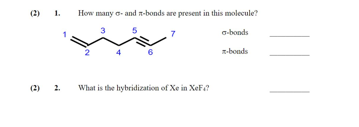 Solved (4) 3. Sketch a VBT structure for HOF. Clearly label | Chegg.com