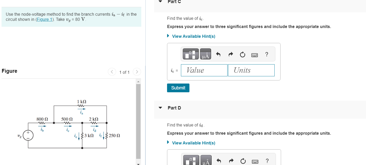 Solved Find the value of ia. Use the node-voltage method to | Chegg.com