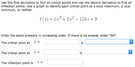 Solved Use the first derivative to find all critical points | Chegg.com