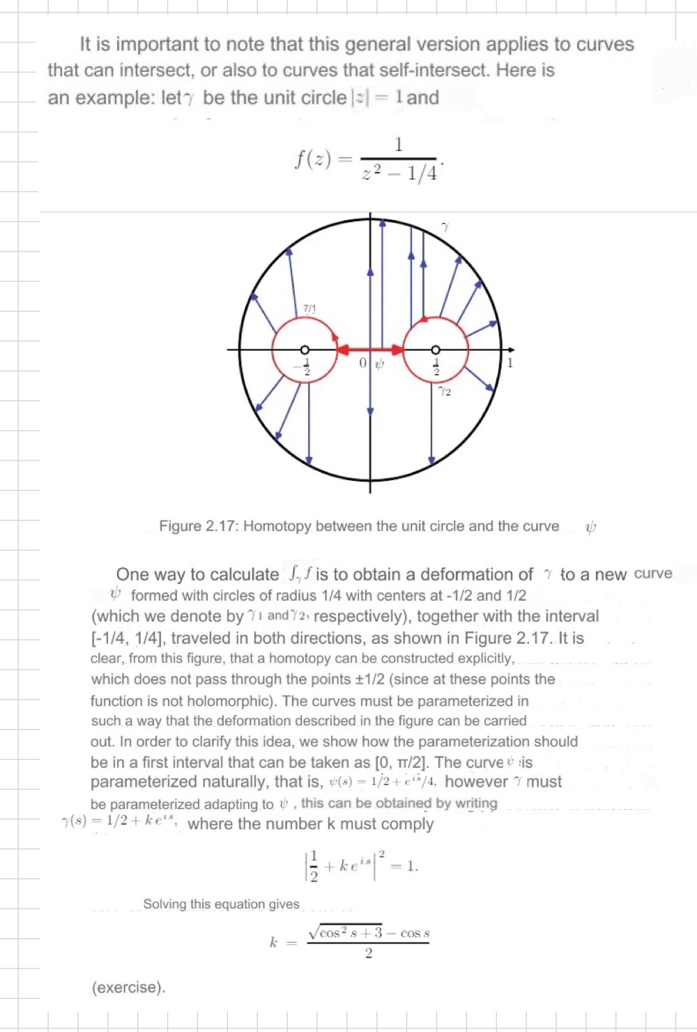 Solved Complex analysisCalculate the value of the number k | Chegg.com