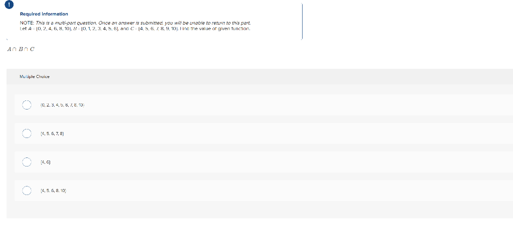 Solved Required Information NOTE: This is a multi-part | Chegg.com