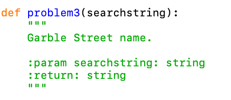 Solved I need to fill in the function problem3 in python | Chegg.com