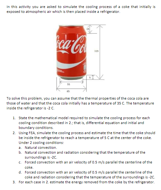 In this activity you are asked to simulate the | Chegg.com