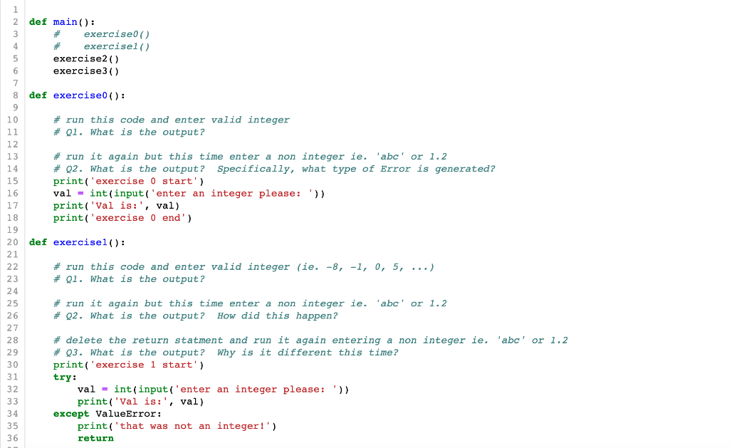 Solved 1. Download and open lab8_exercises.py and all .txt | Chegg.com