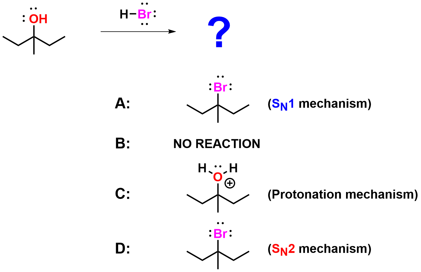 Solved For Each Reaction Below Look At The Reagents And