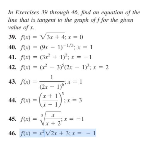 Solved #42 ﻿ and #46 | Chegg.com