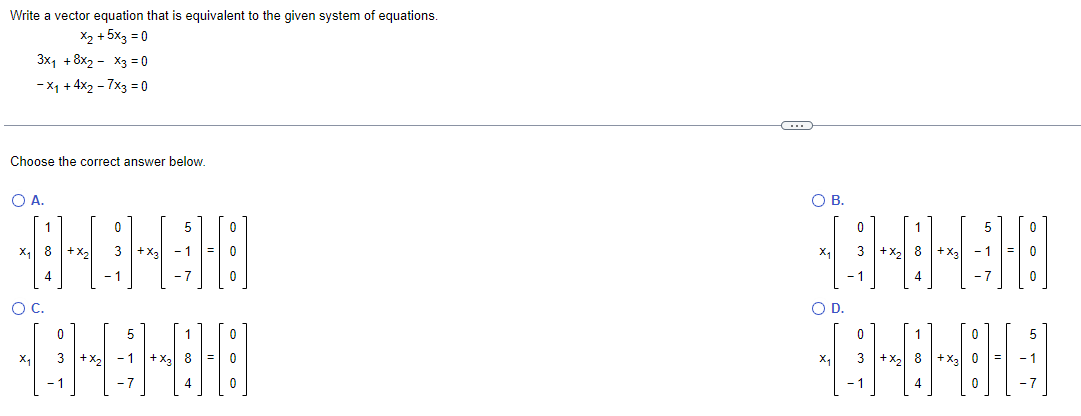 Solved Describe the possible echelon forms of a nonzero 2×2 | Chegg.com