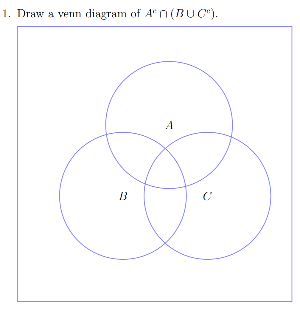 A-buca-bna-c Venn Diagram Using Venn Diagram Verify : An(buc