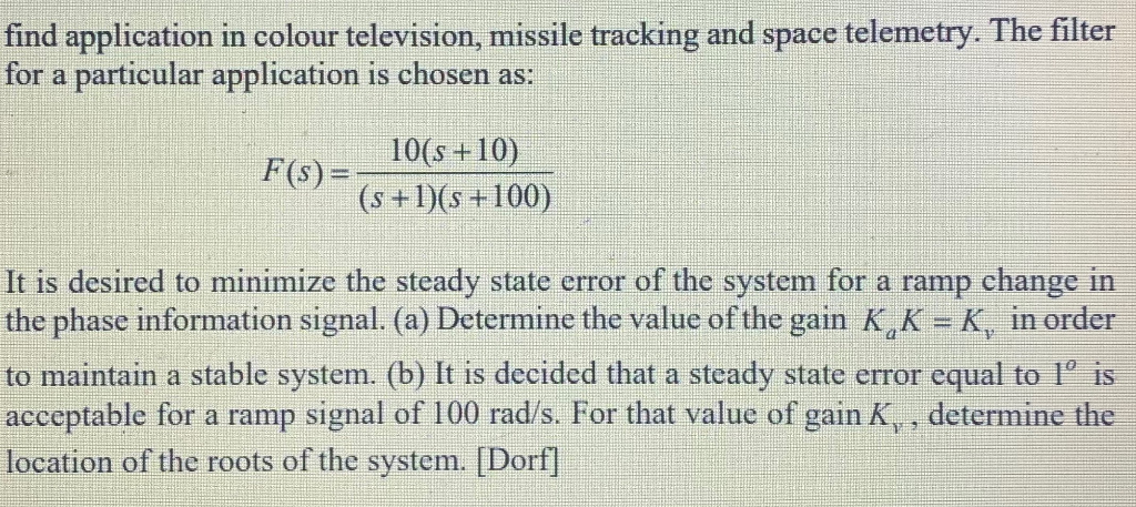 Solved 4. (4 Marks) The linear model of a phase detector | Chegg.com