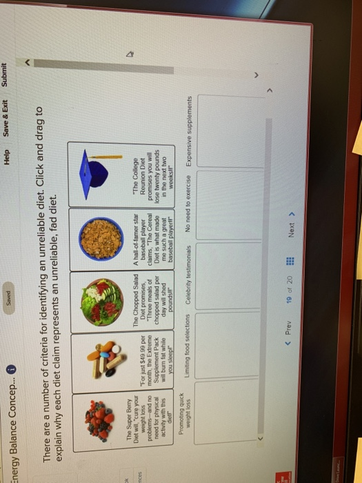 Solved Help Save & Exit Submit nergy Balance Concep.. There | Chegg.com