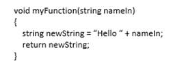 Solved void myFunction(string nameln) string newString | Chegg.com